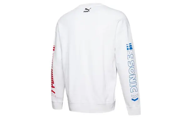 PUMA X Sega Crew Neck Sweater - White/blue