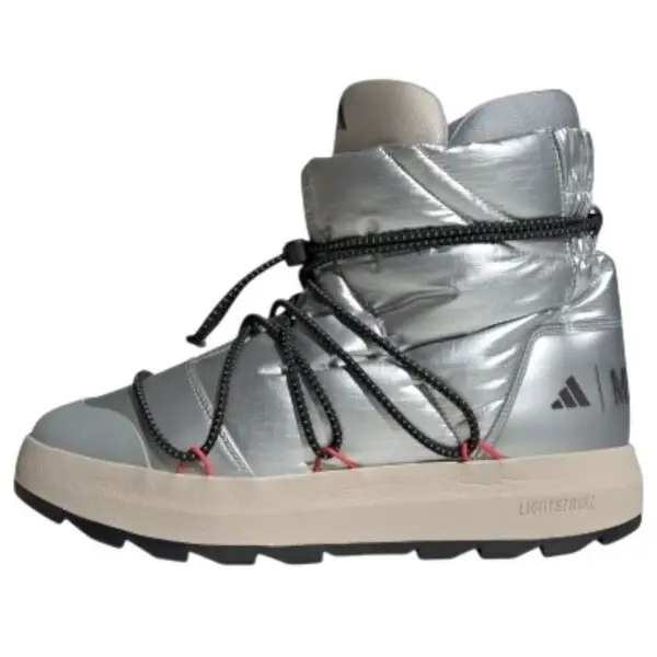 Adidas X Moon Boot Ace Mid - Matte Silver/core Black/matte Silver