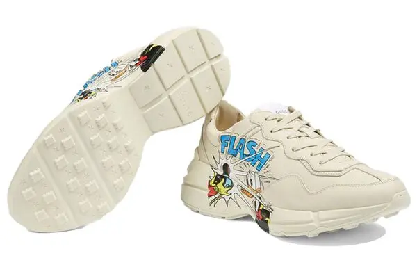 Gucci X Disney Rhyton Sneakers - White