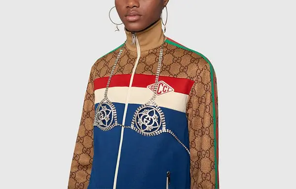 Gucci Gg Monogram Track Jacket