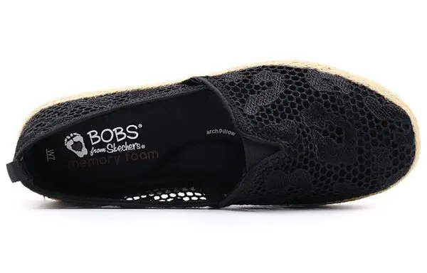 Sketchers Embellished Lace Slip-on Espadrilles