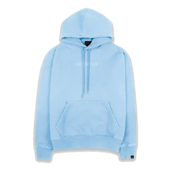 JORDAN Fleece Hoodie - Ice Blue