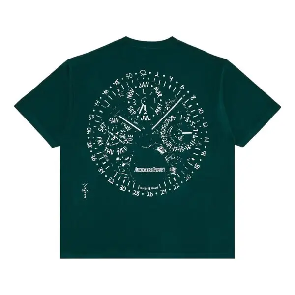TRAVIS SCOTT X Audemars Piguet Watch Face T-shirt