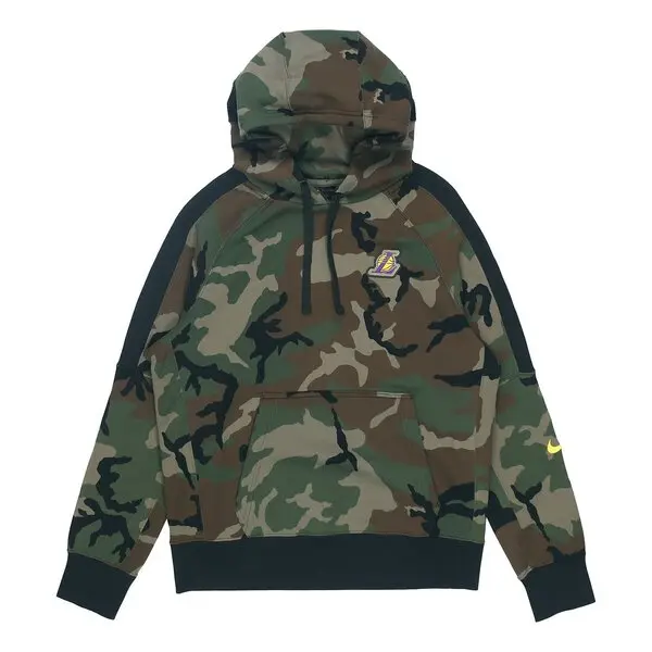 Nike Lakers Pullover Hoodie - Green