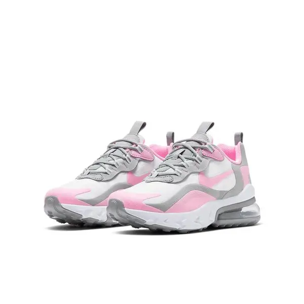 Nike Max 270 React Sneakers - Greywhitepink
