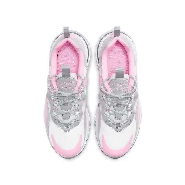 Nike Max 270 React Sneakers - Greywhitepink