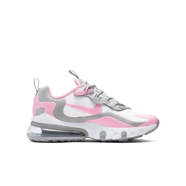 Nike Max 270 React Sneakers - Greywhitepink
