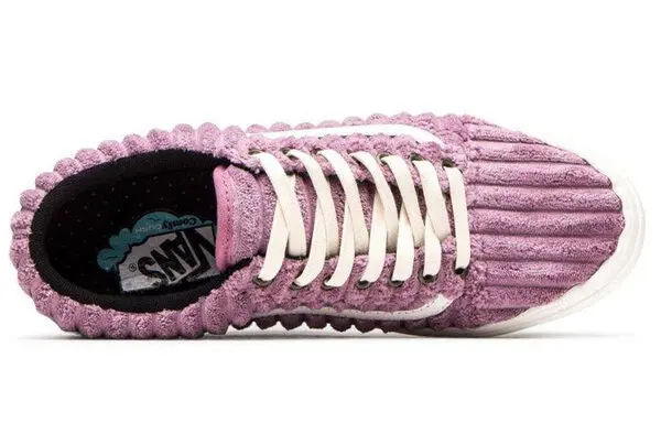 VANS Old Skool Comfy Cush Jumbo Corduroy Low Top Sneakers - Pink/blue