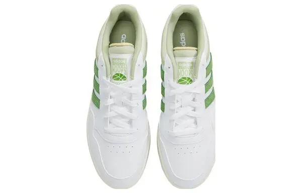 Adidas Hoops 3.0 Sneakers - White/green