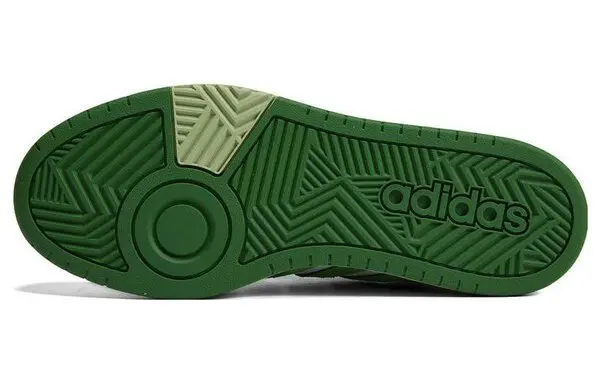 Adidas Hoops 3.0 Sneakers - White/green