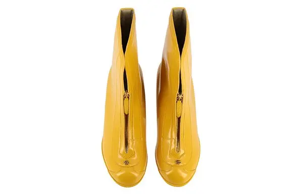 Gucci Rubber Kitt Ankle Boots