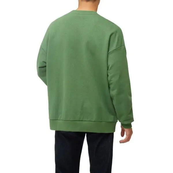 PUMA Long Sleeve Crewneck Pullover With Logo Detail