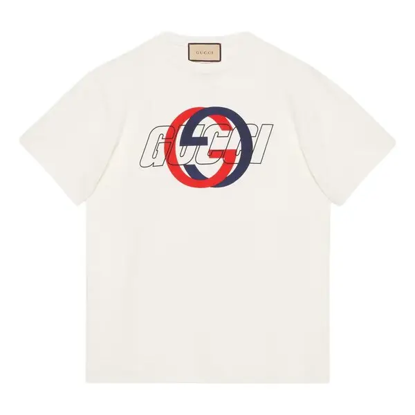 Gucci Cotton Jersey Printed T-shirt - White