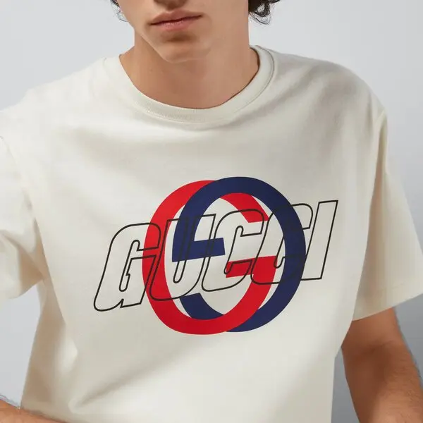 Gucci Cotton Jersey Printed T-shirt