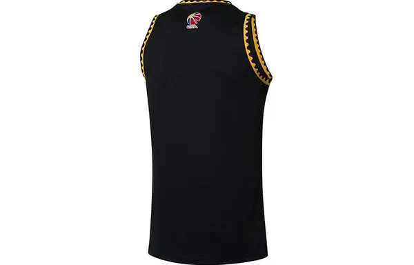 LI-NING X Cba Allen Guo Liaoning Flying Leopards Road Jersey - Black/white/yellow