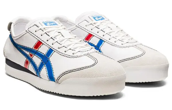 Onitsuka Tiger Mexico 66 Sd Pf "white Blue Red - White/blue/red
