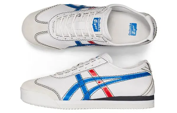Onitsuka Tiger Mexico 66 Sd Pf "white Blue Red - White/blue/red