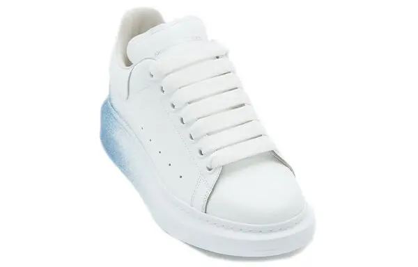 Alexander McQueen Oversized Sneakers - White/blue/black