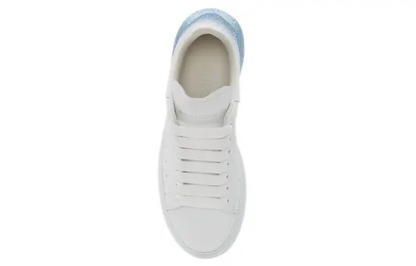 Alexander McQueen Oversized Sneakers - White/blue/black