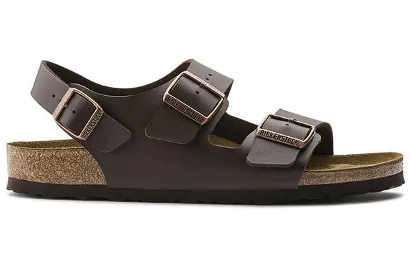 BIRKENSTOCK Milano Birko-flor Sandals - Brown