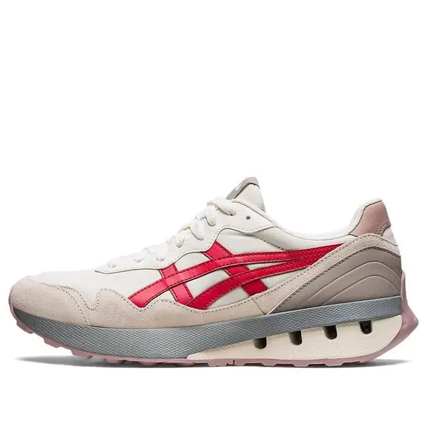 Asics Jogger X81 "cream Cayenne - Gray/red