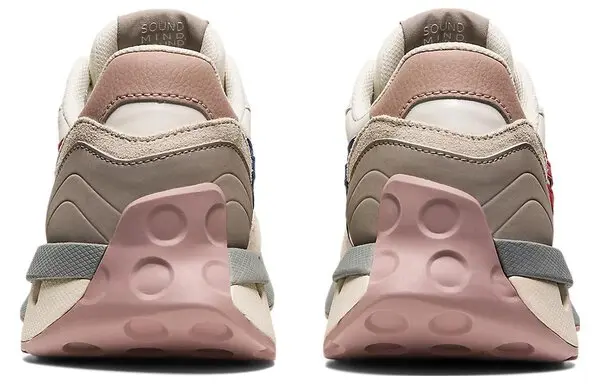 Asics Jogger X81 "cream Cayenne - Gray/red