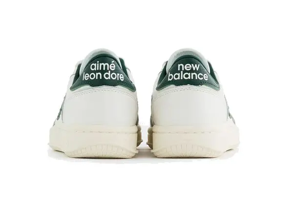 NEW BALANCE X Aime Leon Dore T 500 Sneakers - Green/white