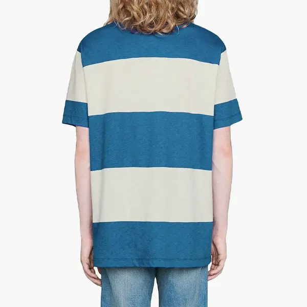 Gucci Ss20 White Wide Stripe Male