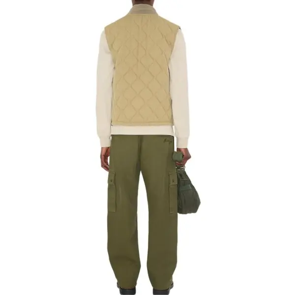 Burberry Quilted Gabardine Gilet