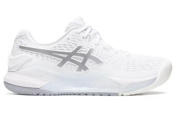 Asics Gel-resolution Wide Athletic Sneakers - White/pure Silver