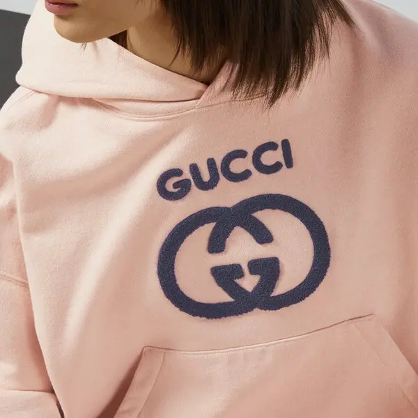 Gucci Embroidered Cotton Jersey Sweatshirt
