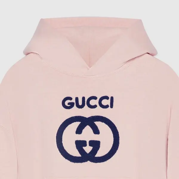 Gucci Embroidered Cotton Jersey Sweatshirt