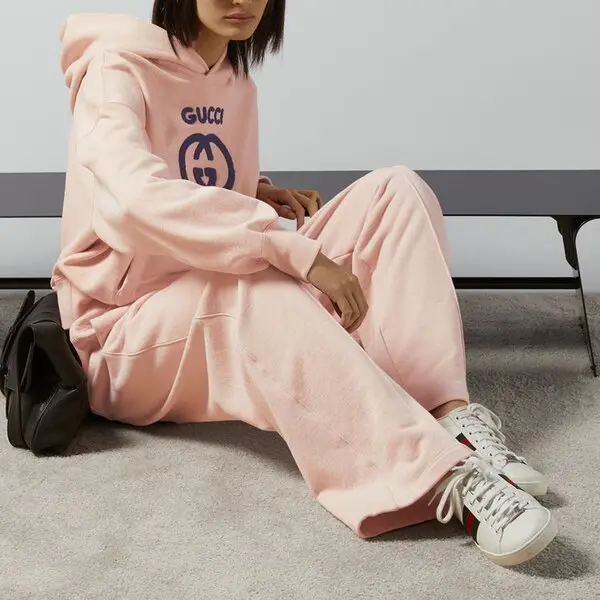 Gucci Embroidered Cotton Jersey Sweatshirt
