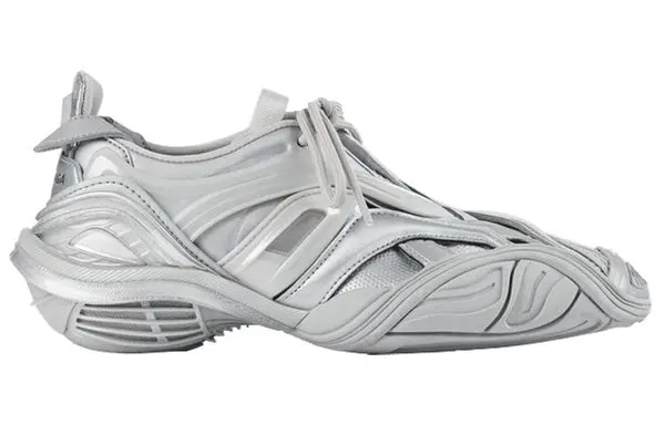 Balenciaga Tyrex Low Sneakers - Silver