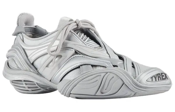 Balenciaga Tyrex Low Sneakers - Silver