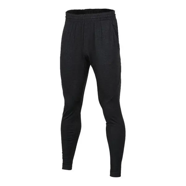 JORDAN Solid Color Elastic Waistband Slim Fit Sports Pants/trousers/joggers Black - Default Color