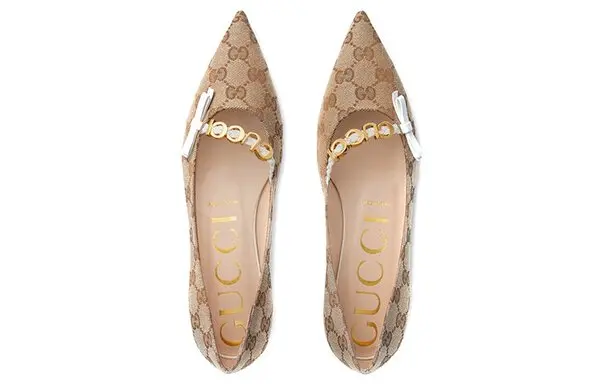 Gucci Ballet Flats - Beige