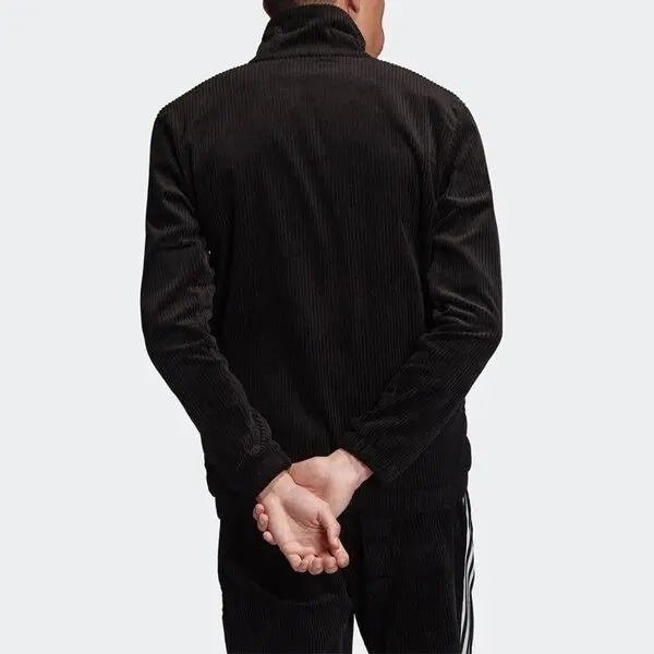 Adidas Originals Corduroy Zipper Track Jacket - Black