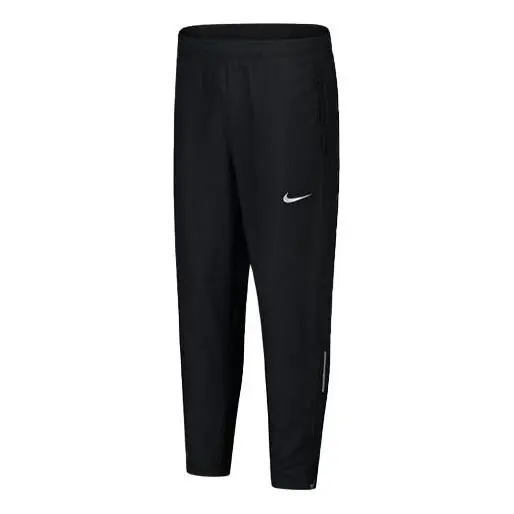 Nike Tatting Casual Pants Running Sports Long Pantstrainingpants - Black