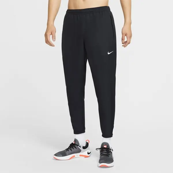 Nike Tatting Casual Pants Running Sports Long Pantstrainingpants - Black