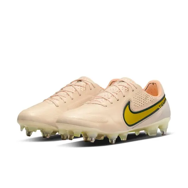Nike Tiempo Legend Elite Sg Pro Ac Soccer Cleats - Pink/yellow