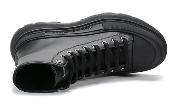 Alexander McQueen Tread Slick Lace Up Boot