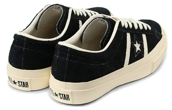CONVERSE Star & Bars Suede Low-top Sneakers - Black