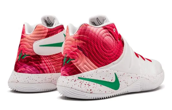 Nike Kyrie 2 Basketball Sneakers - White/red