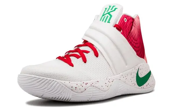 Nike Kyrie 2 Basketball Sneakers - White/red