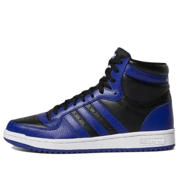 Adidas Top Ten Rb High Top Sneakers - Black/blue