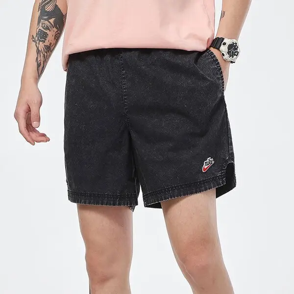Nike Retro Washed Denim Casual Shorts