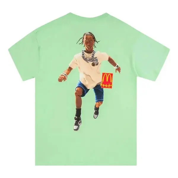 TRAVIS SCOTT Cactus Jack X Mcdonald's Action Figure Series Iv T-shirt