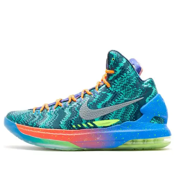 Nike Kd 5 Premium "what The Kd" High Top Sneakers - Multi-color
