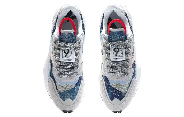 LI-NING Eternal 92 Paris Fashion Week 2021 Agcr047-6 Sneakers - Grey/white/blue